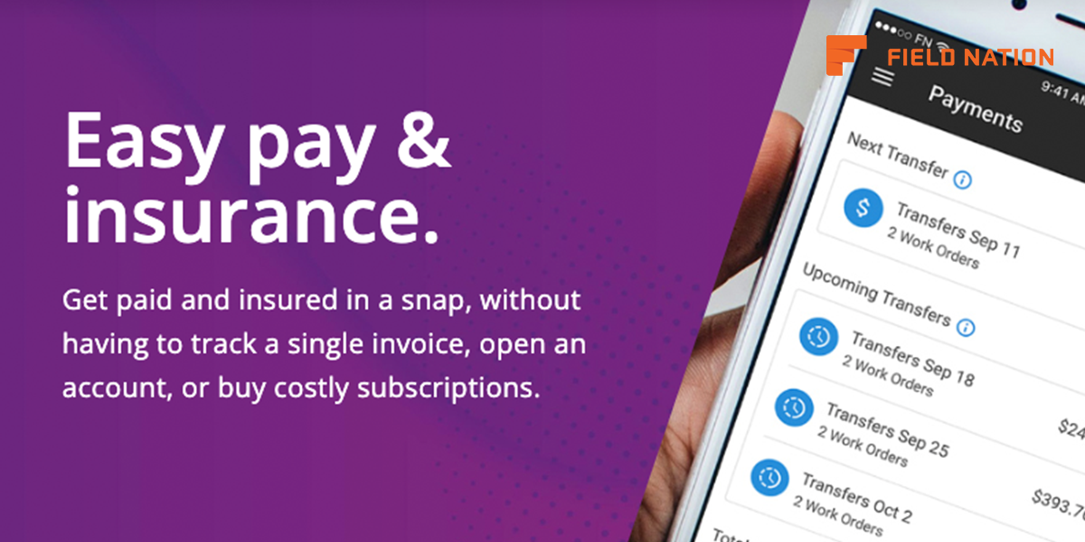 Get paid for your field service work faster | Field Nation